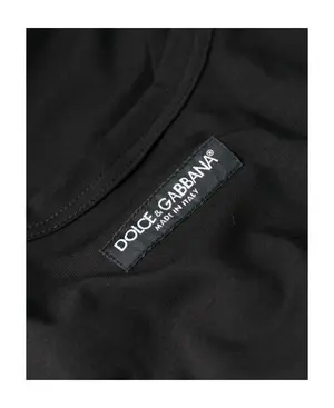 Dolce & Gabbana Logo Patch Tank Top