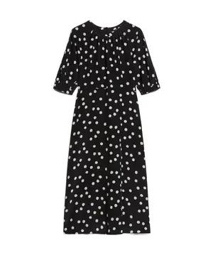 Max Mara Demetra Polka Dot Printed Dress