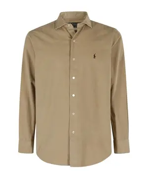 Polo Ralph Lauren Check-pattern Button-down Shirt - Beige