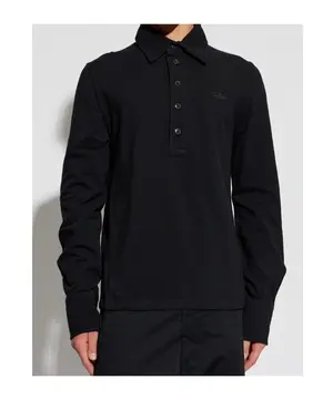 VIVIENNE WESTWOOD Orb Embroidered Polo Shirt