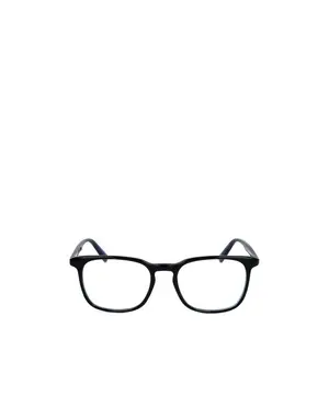 Moncler Square Frame Eyeglasses - Black