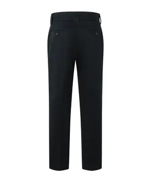 Dolce & Gabbana Logo Plaque Pressed Crease Trousers