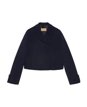 Gucci Cropped Double-breasted Jacket