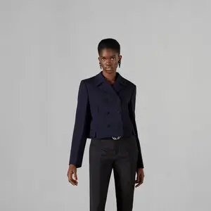 Gucci Cropped Double-breasted Jacket
