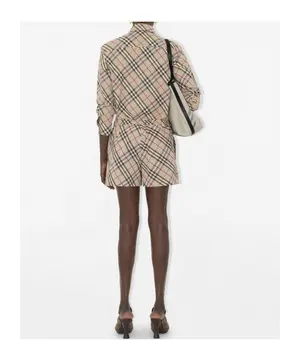Burberry Checked Drawstring Pyjama Shorts - Chipping