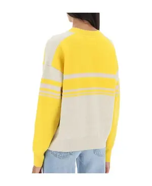 Isabel Marant Étoile Callie Logo Intarsia Crewneck Jumper
