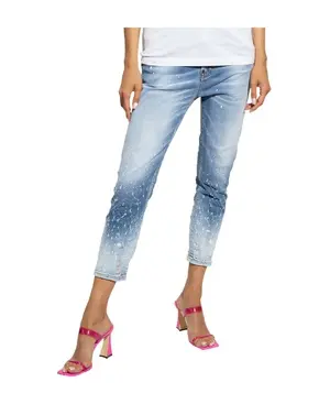 Dsquared2 Low-rise Distressed Skinny Jeans