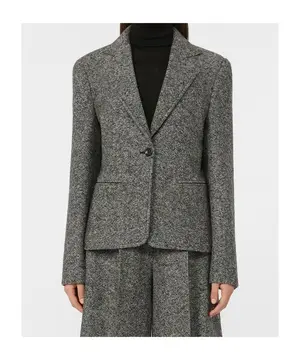 Max Mara Feminine Wool And Silk Blazer
