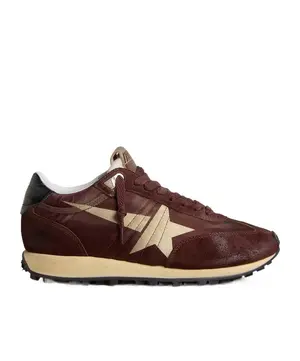 GOLDEN GOOSE Marathon Low-top Sneakers - Red