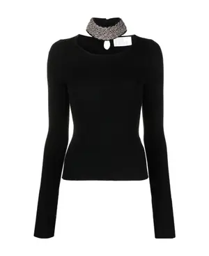 Giuseppe Di Morabito Embellished Sweaters For Women