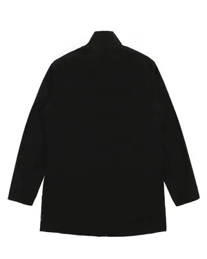 Emporio Armani Logo Zip-up Casual Jacket - Black