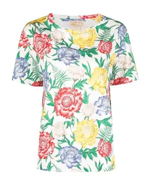 Ferragamo Floral Tops
