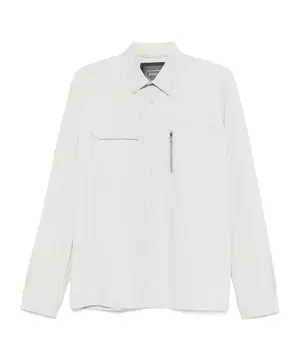Herno Long Sleeved Shirt With Chest Pockets - Chantilly