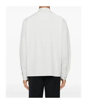 Herno Long Sleeved Shirt With Chest Pockets - Chantilly