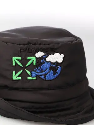 Off-White Embroidered Arrows Bucket Hat