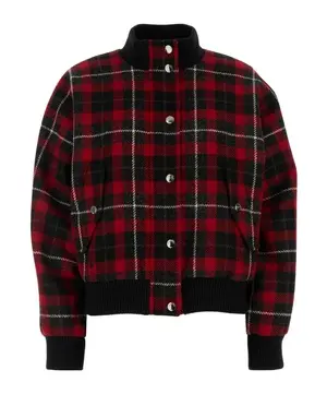 Dior Checked Bomber Jacket