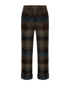 Missoni Zig-zag Pleated Trousers - Black