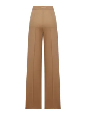 Max Mara Fernet High-waist Wide-leg Trousers - Brown