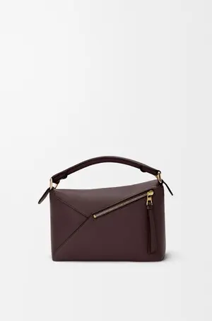 Loewe Small Puzzle Edge Bag - Dark Chestnut