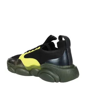 Moschino Lace-up Sneakers - Black