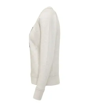 Isabel Marant Étoile Millyny" Crewneck Sweatshirt With Logo Graphic - Light Beige