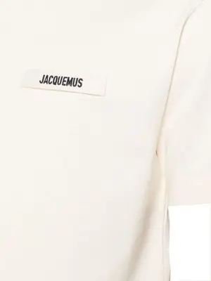 Jacquemus Gros Grain T-shirt - Light Brown