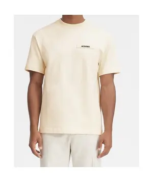 Jacquemus Gros Grain T-shirt - Light Brown