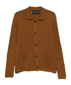 Tagliatore Long-sleeved Knitted Cardigan