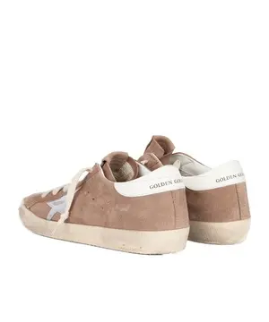 GOLDEN GOOSE Superstar Low-top Sneakers With Pattern Detail - Pink/silver/white