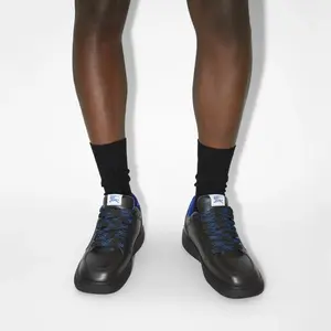 Burberry Perforated Lace-up Sneakers