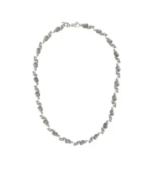 Emanuele Bicocchi Tone Multi-rose Necklace - Silver