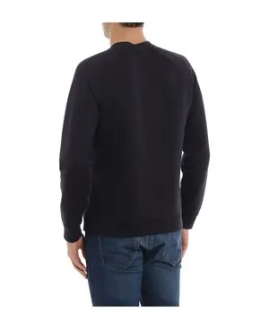 Giorgio Armani Logo Print Crewneck Sweatshirt