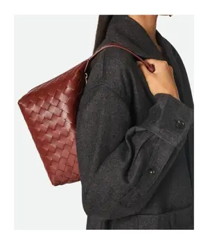 Bottega Veneta Intrecciato Leather Shoulder Bag