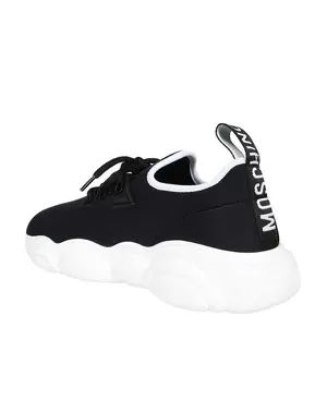 Moschino Lace-up Sneakers - Black