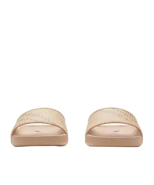 Burberry Check Pattern Slides - Teacup