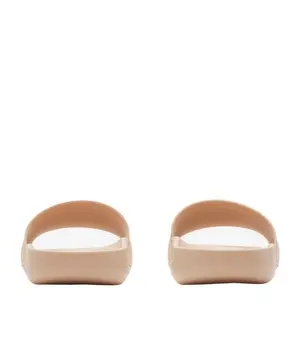 Burberry Check Pattern Slides - Teacup