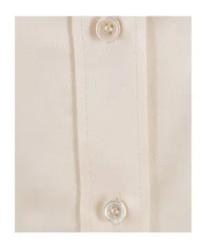 Saint Laurent Lavallière Neck Long-sleeved Blouse - No