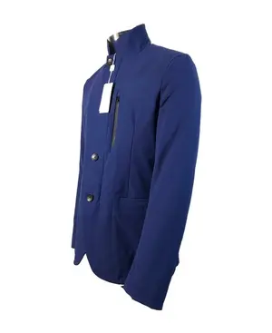 Emporio Armani Long-sleeved Stand Collar Jacket