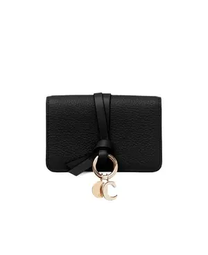 Chloé Alphabet Logo Clip - Black