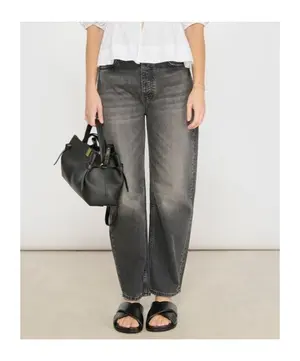 ANINE BING Fritz Straight-leg Jeans - Black
