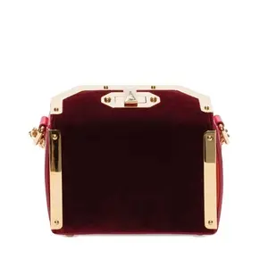 Alexander McQueen Splice Flip Chain Shoulder Bag