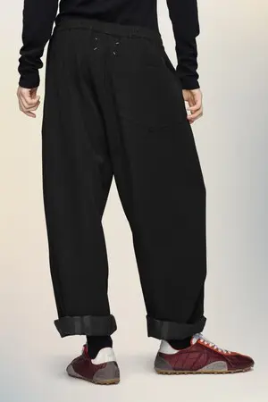 MAISON MARGIELA Pleated Virgin Wool Trousers