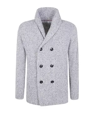 Brunello Cucinelli Brunello Cucinelli Long-Sleeved Double-Breasted Cardigan No