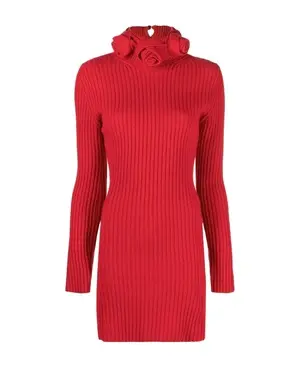 Blumarine Button Detailed Cocktail Dresses