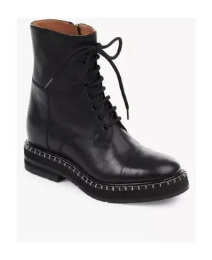 Chloé Noua Zip Up Combat Boots
