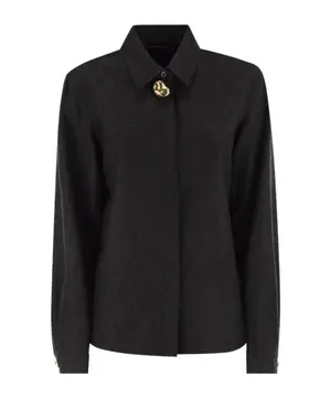 Fabiana Filippi Long Sleeve Shirt With Lapel Collar