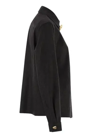 Fabiana Filippi Long Sleeve Shirt With Lapel Collar