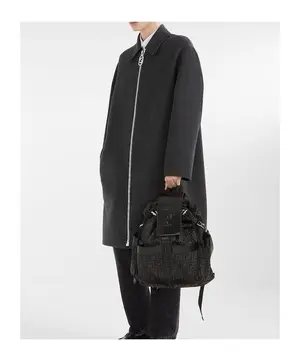 Fendi Straight Cut Single Breasted Coat - No