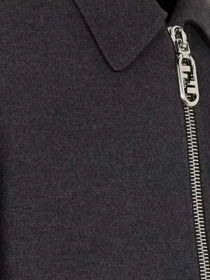 Fendi Straight Cut Single Breasted Coat - No