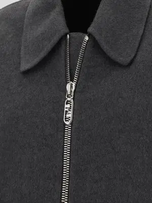 Fendi Straight Cut Single Breasted Coat - No